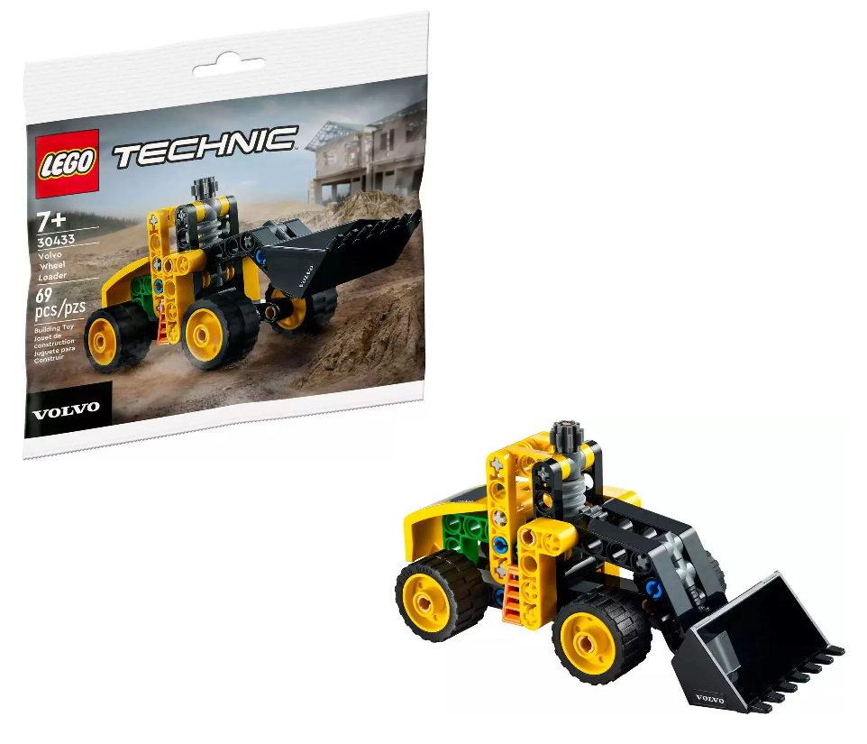 LEGO Klocki Technic 30433 Ładowarka kołowa - Volvo | wyspaszkrabow.pl